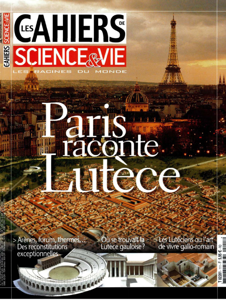 Cahiers de Science & Vie, Les (111) - Paris Raconte Lutece - Les ...