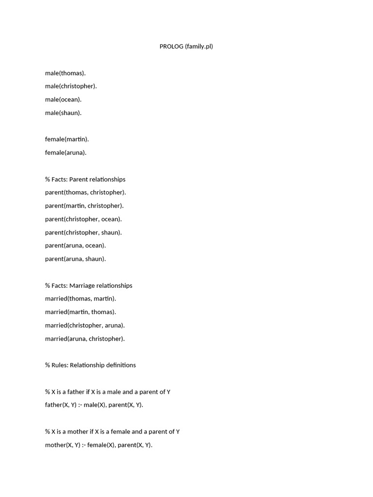 PROLOG(Family) (1) | PDF