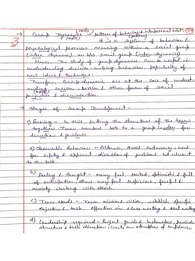 OB - UNIT-3 Notes | PDF