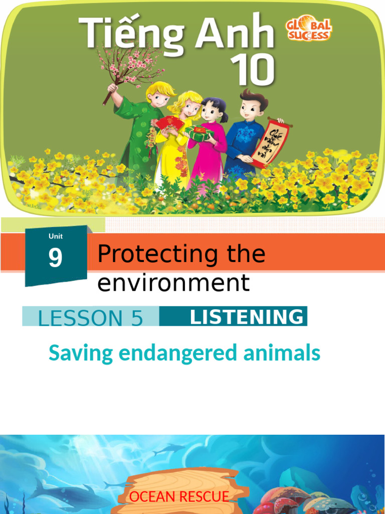Unit 9 Preserving The Environment Lesson 5 Listening | PDF | Rhinoceros ...