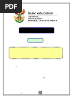 Sepedi HL P2 Grade 12 Memo Mid Year 2024 15052024 Final | PDF