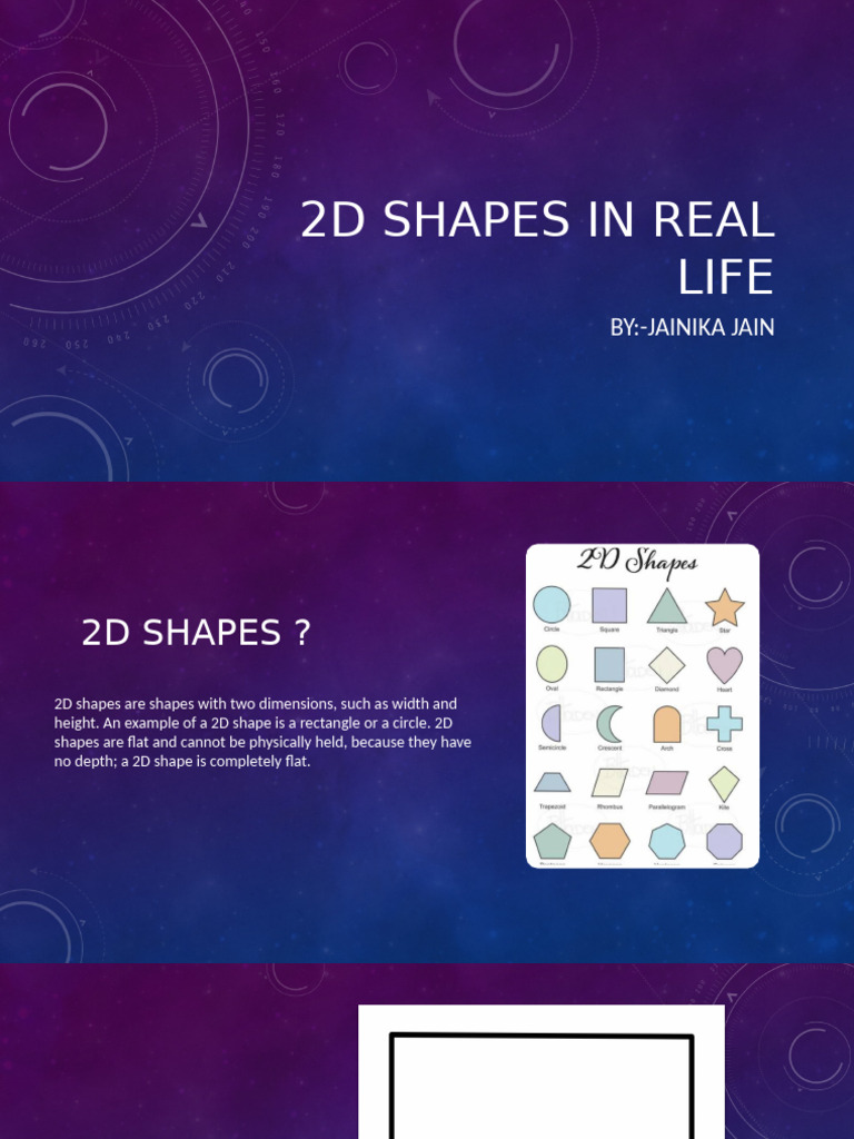 2D Shapes in Real Life | PDF