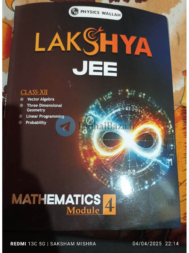 LAKSHYA JEE MODULE ytgyfhgvMATHS 4 2026 | PDF