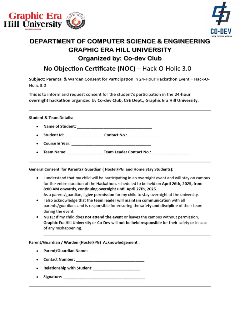 NOC Participants | PDF