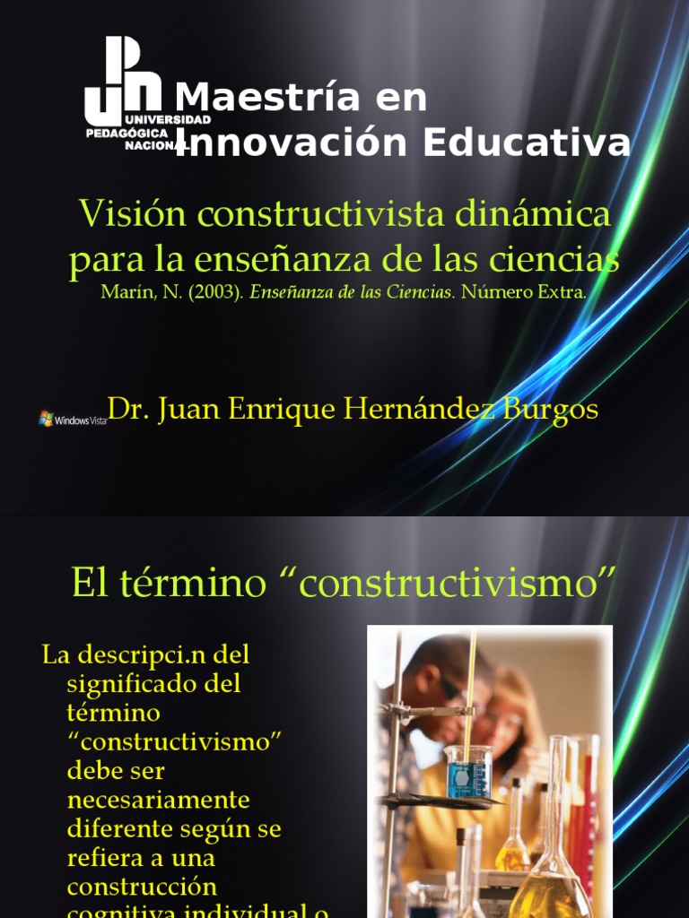 Visión Constructivista | PDF