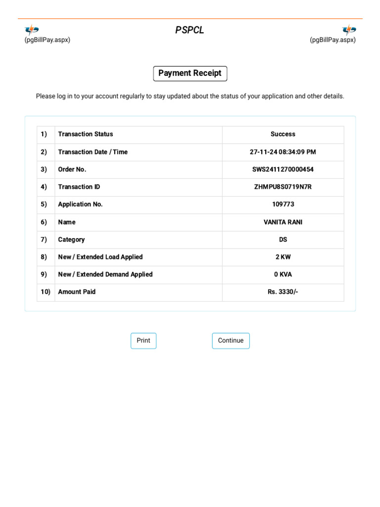 PSPCL - Portal For Electricity Bill Payments - New Electricity ...