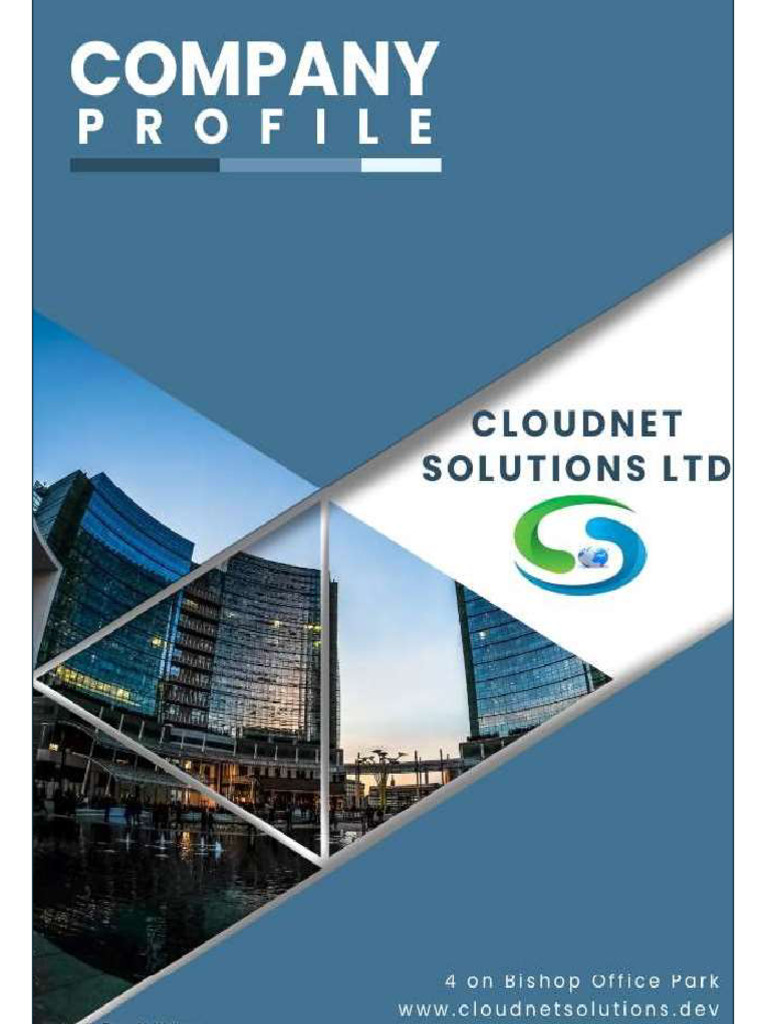 Company Profile-Cloudnet Solutions LTD | PDF
