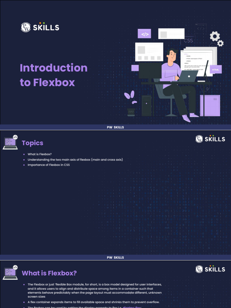Understanding Flexbox in CSS | PDF