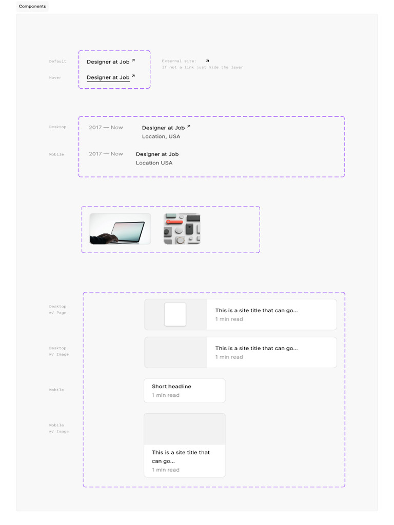 Designer Experience Overview 2017-Present | PDF