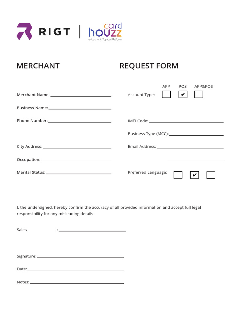 CH Merchant Reactivation-Goran Mobile | PDF