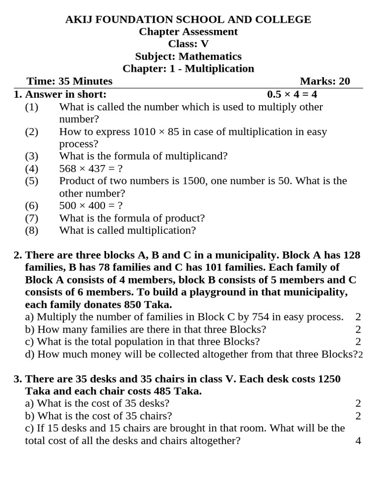 Chapter 1 CA Large Font | PDF