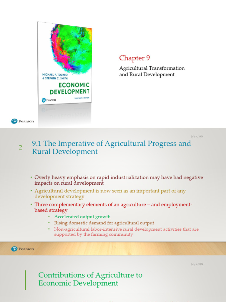 Agricultural Transformation & Rural Development | PDF | Agriculture | Risk