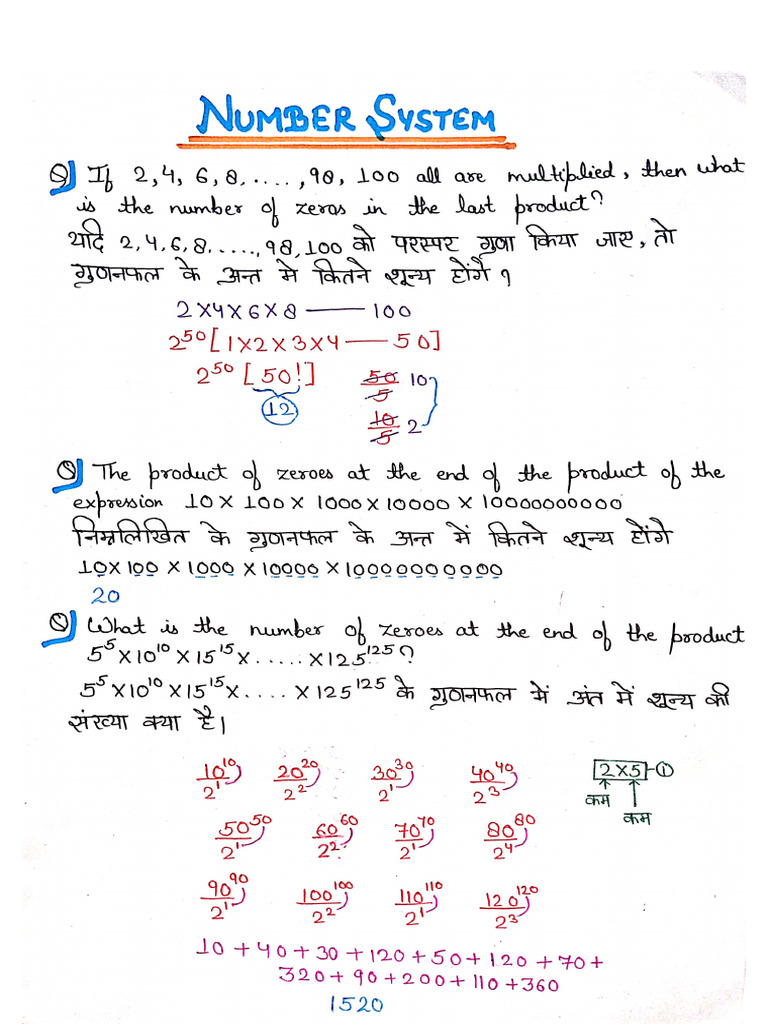 002) Maths by Rahul Sir Number System 10 | PDF
