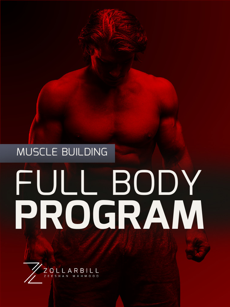 8-Week Full Body Muscle Building Plan | PDF | Strength Training | Physical Fitness