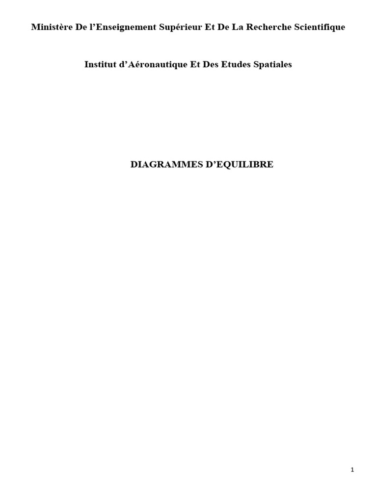 Diagrammes d'Équilibre des Alliages | PDF | Alliage | Règle des phases