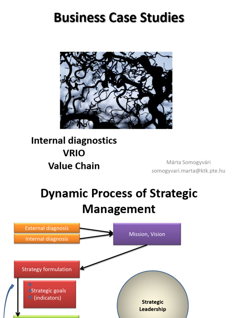 Business Case Studies 07 VRIO_ Value Chain_2024 | PDF | Strategic ...