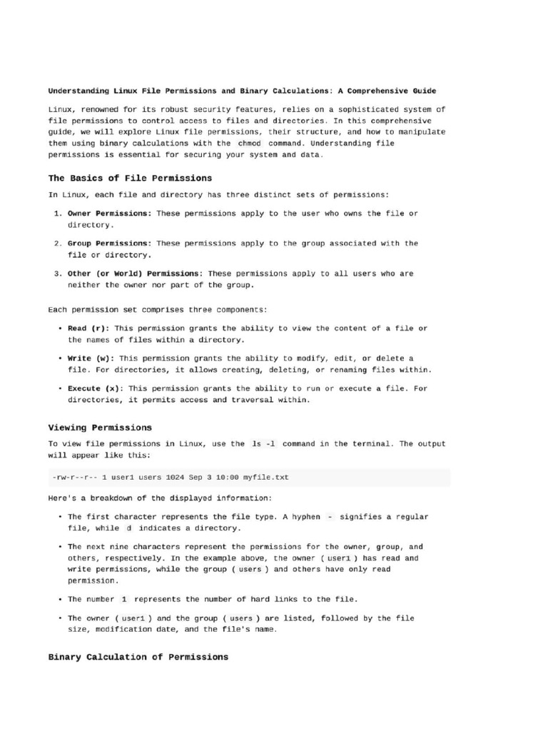 Linux File Permissions Pdf 7212