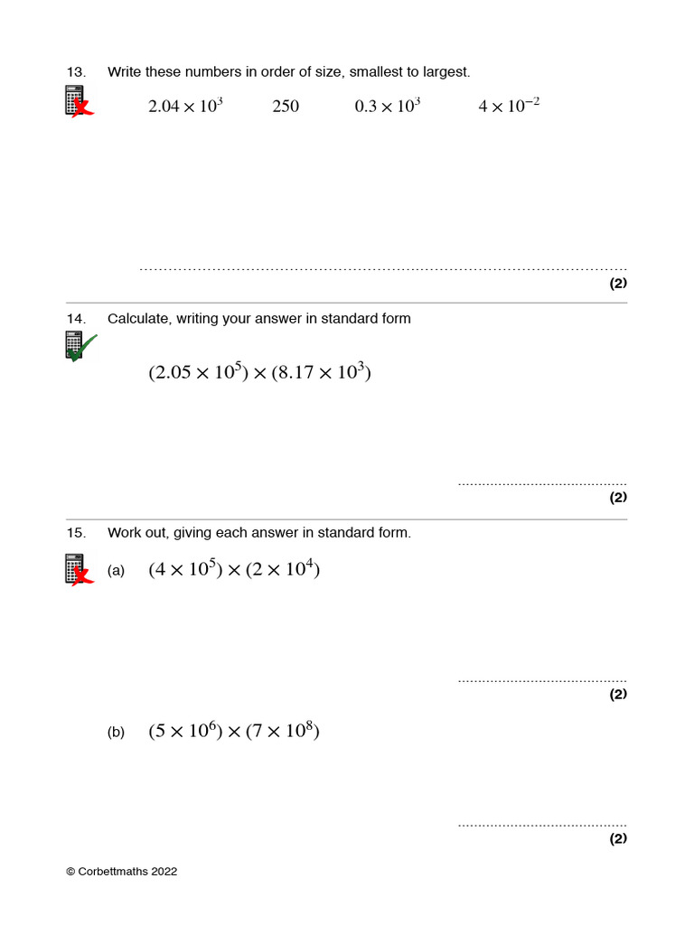 Adam Standard Form Operations | PDF