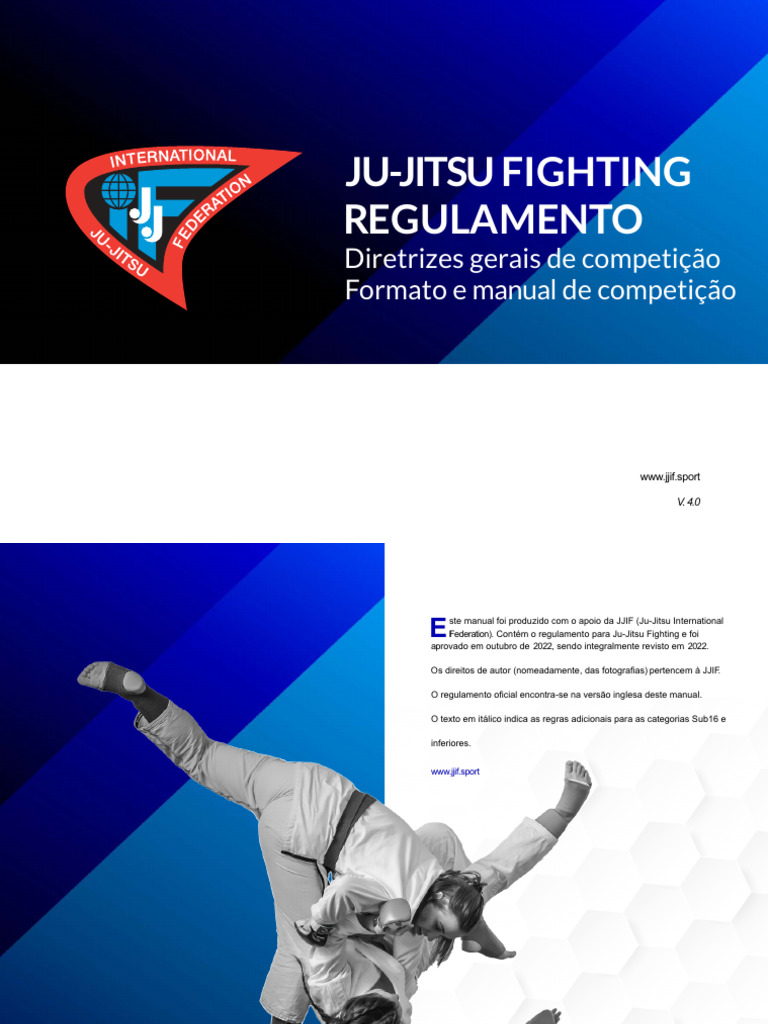 Regulamento de Ju-Jitsu Fighting JJIF | PDF | Juiz (esportes)