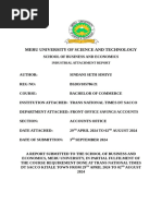 Industrial Attachment Report Writing Sample | PDF