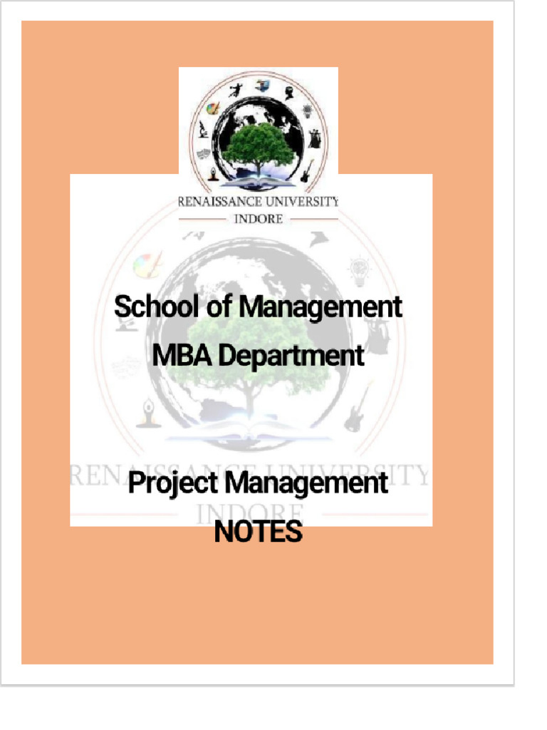 Project Management Unit 1 | PDF