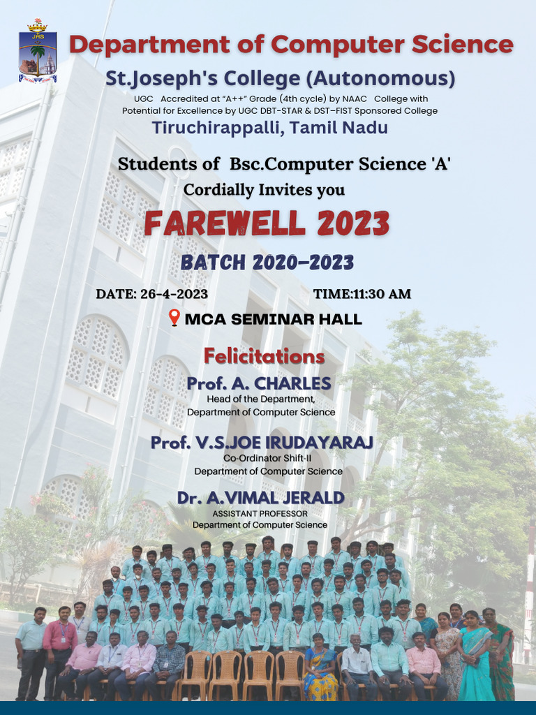 Farewell 2023 Print | PDF