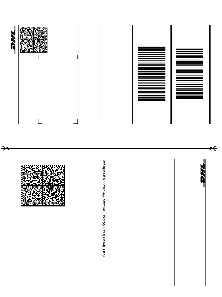 DHL-Paketmarke PAK3R6FPPDTY Ostap Andrushchuk | PDF | Freight Transport