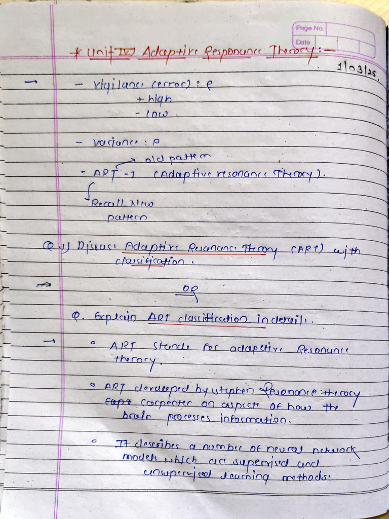 ANN & FL - Unit 4 - Adarsh | PDF