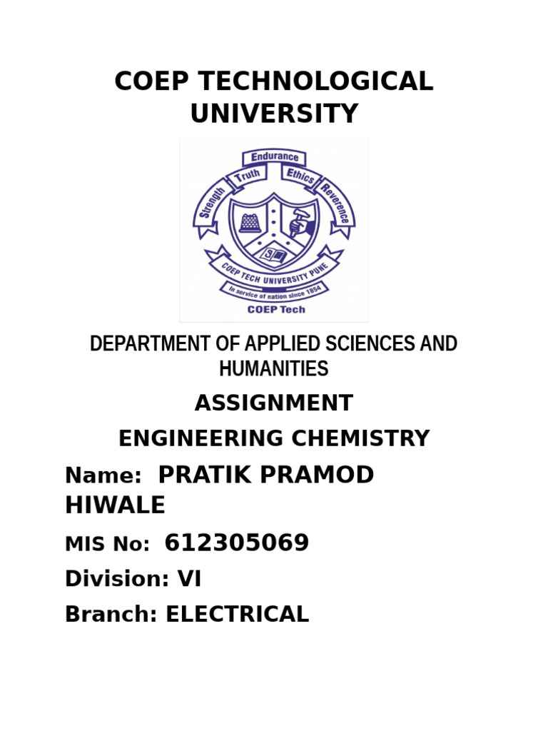 Coep Technological University | PDF