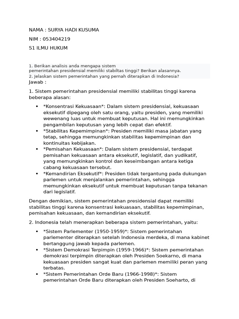 Tugas 1 SM3.5 2025 | PDF