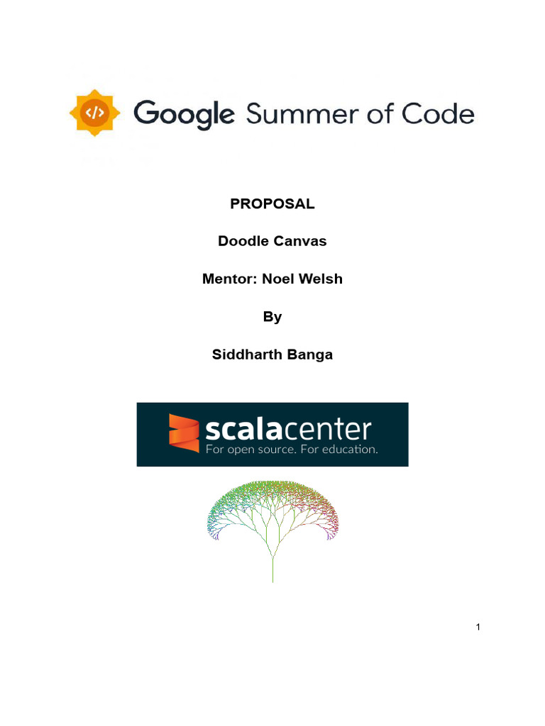PROPOSAL Doodle SiddharthBanga | PDF | Rendering (Computer Graphics ...
