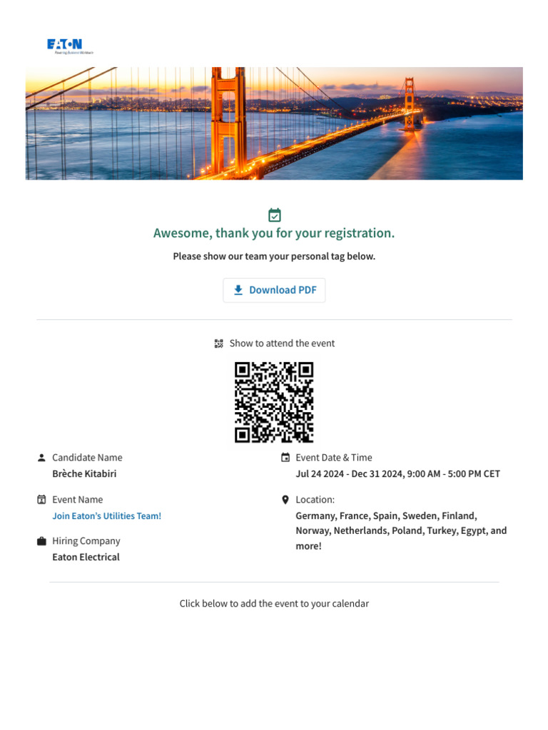 Join Eaton's Utilities Team! | PDF