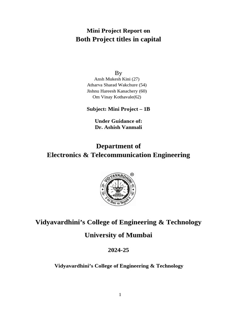 Gesture-Controlled Robotic Arm Project | PDF | Robotics | Arduino