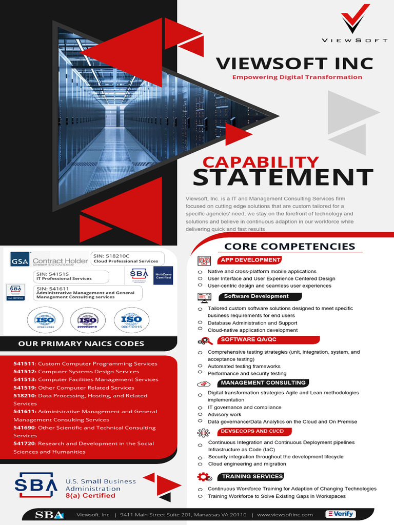 Viewsoft IT Consulting & Software Solutions | PDF | Cloud Computing ...