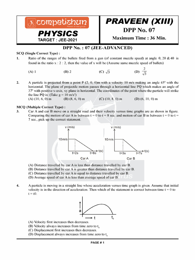 DPP-07 - PC Opy | PDF