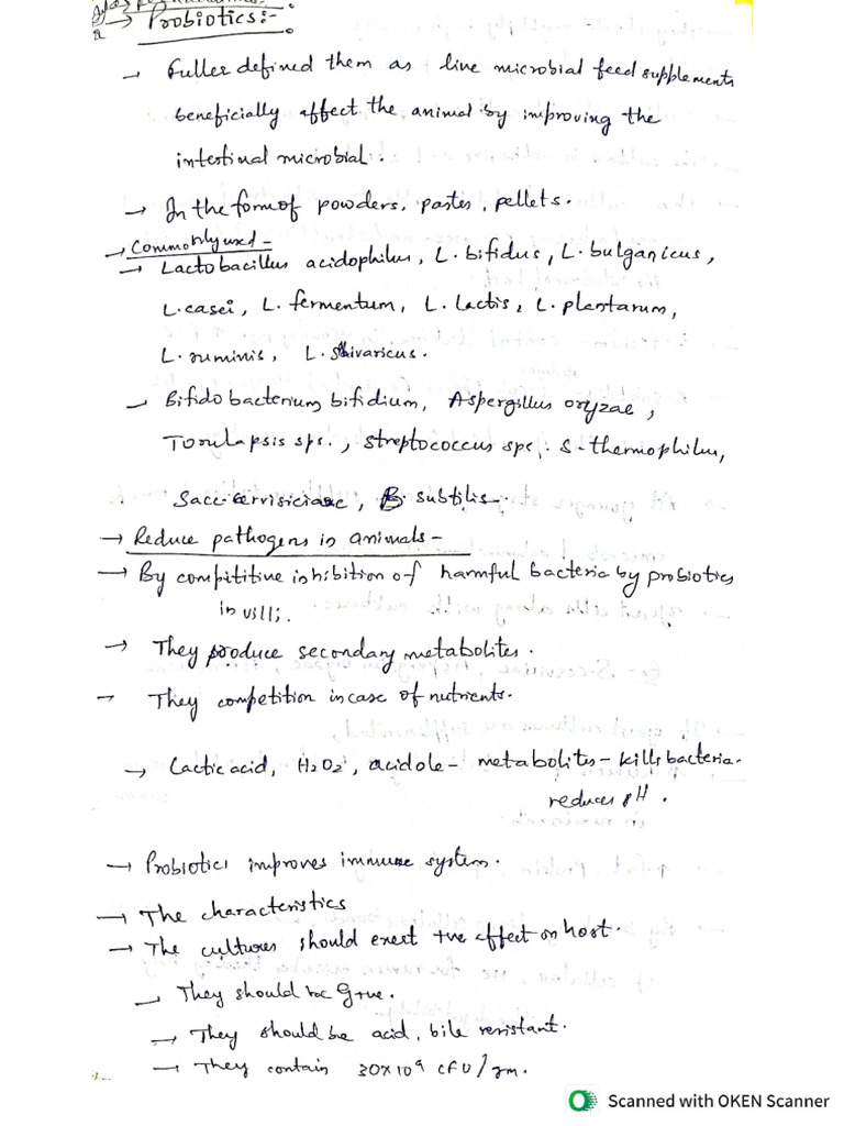 Nutrition Notes From Feed Additives | PDF