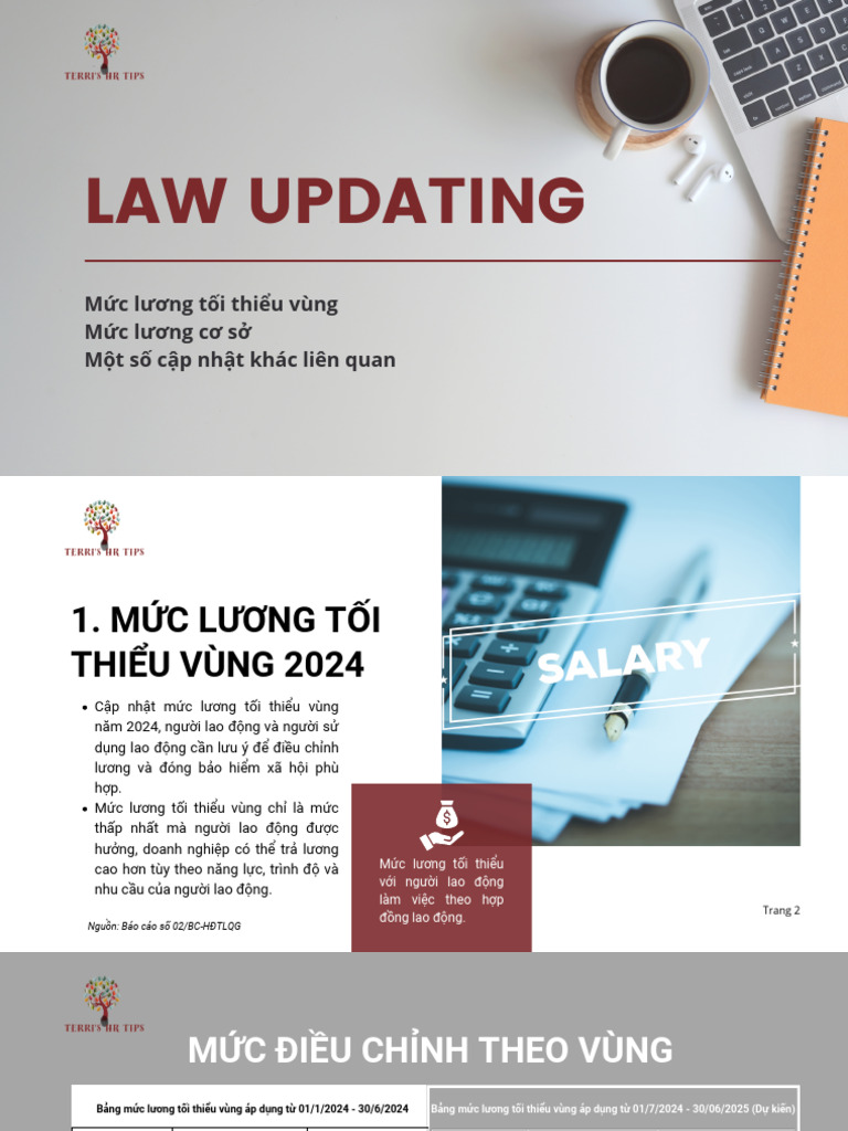 Law Updating (Cập nhật luật Người lao động) | PDF