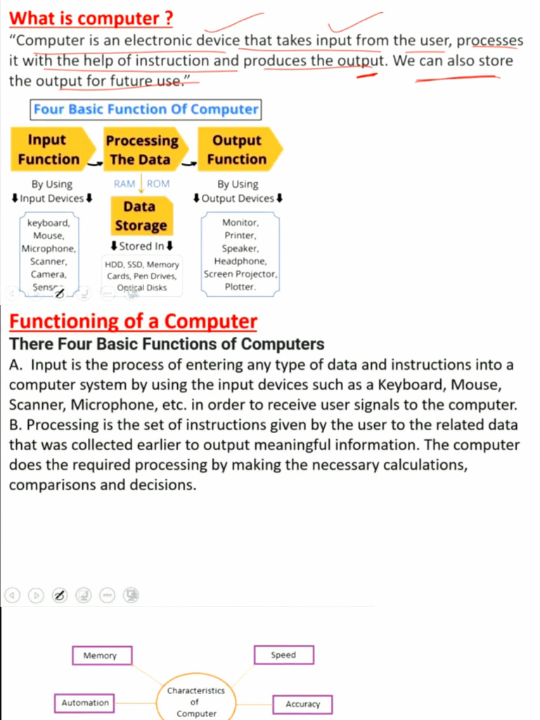 BASIC OF COMPUTER by Navnit Sir | PDF | Computer Data Storage | Personal Computers