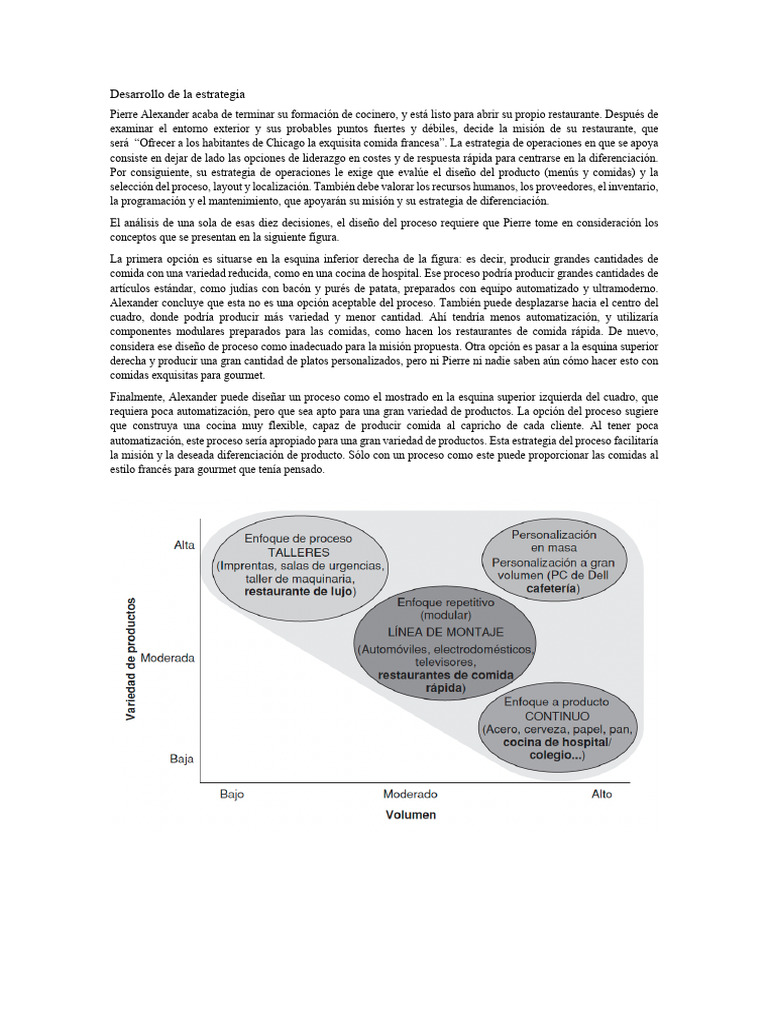 Ejemplo Desarrollo de Estrategia | PDF