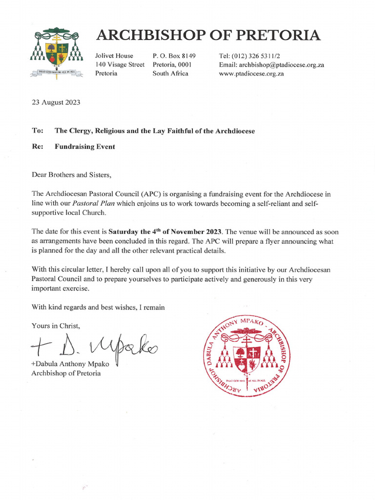 APC Fundraising Event | PDF