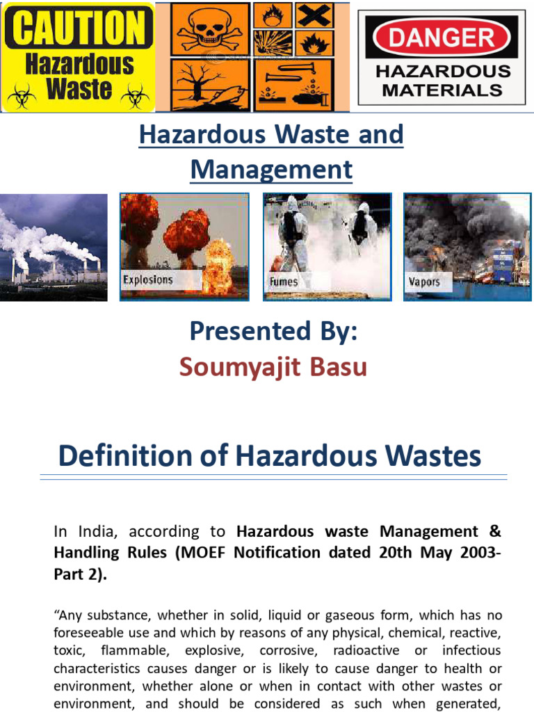 Hazard_Waste_Management_ | PDF | Waste | Waste Management