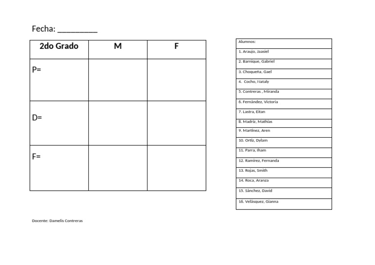 2do Grado | PDF