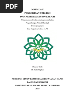 Pengertian dan Tujuan Tabligh dalam Islam | PDF