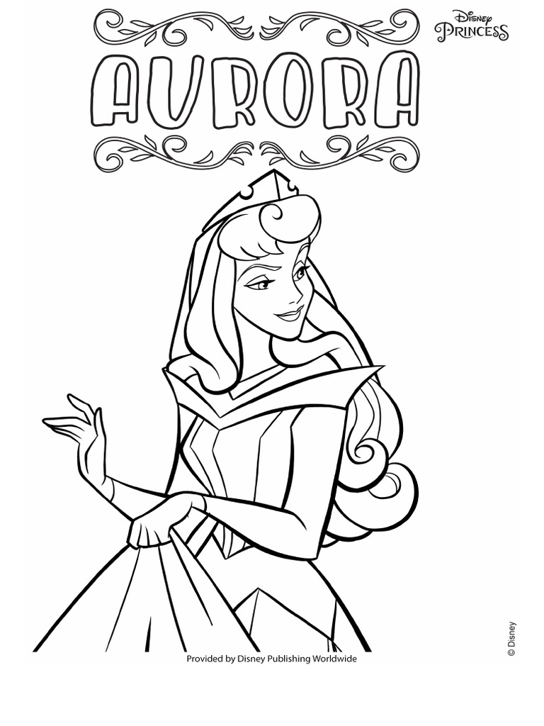 Princess Coloring Pages | PDF