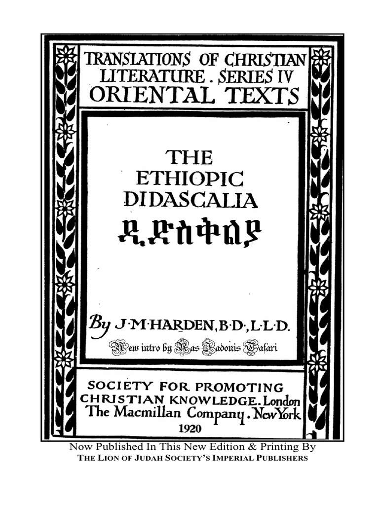 ethiopic-didascalia-the-apostolic-constitutions-and-ethiopic-church-orders-as-translated-by-j-m ...