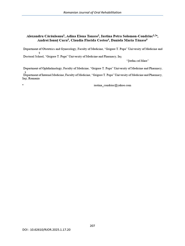 Meigs Syndrome Pathology A Literature Review | PDF | Ovarian Cancer ...