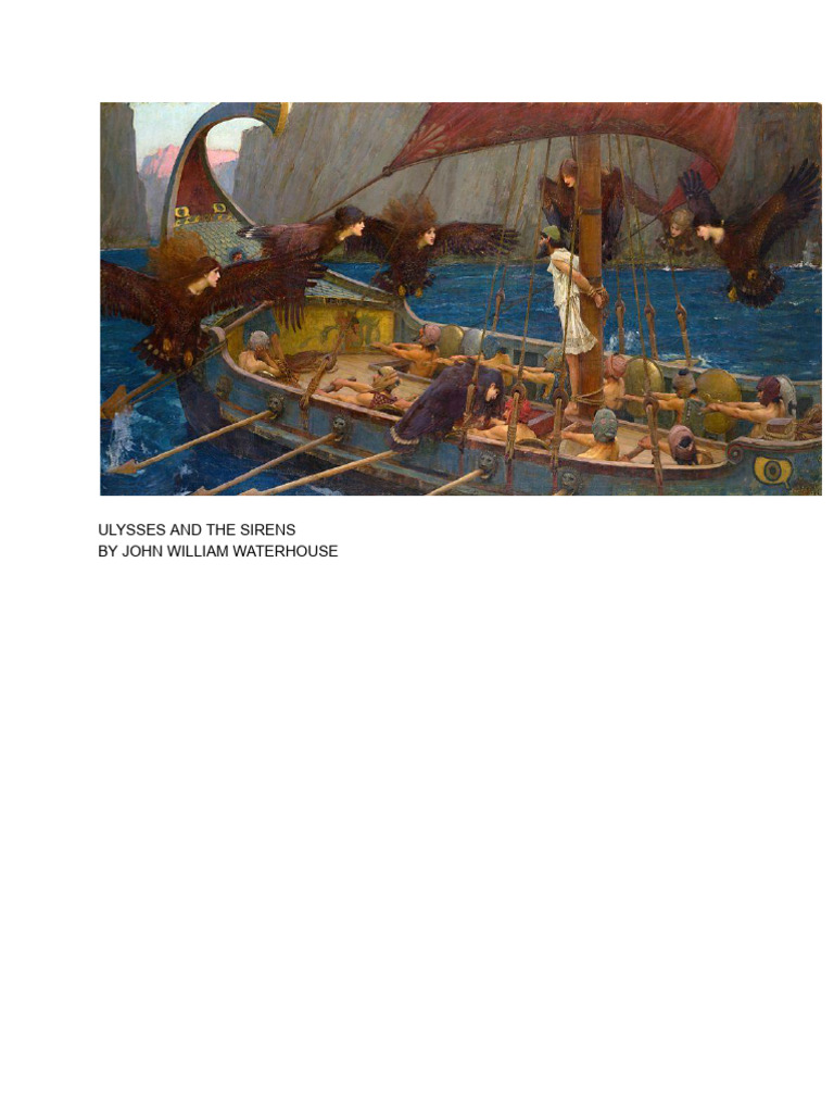 The Sirens Painting | PDF
