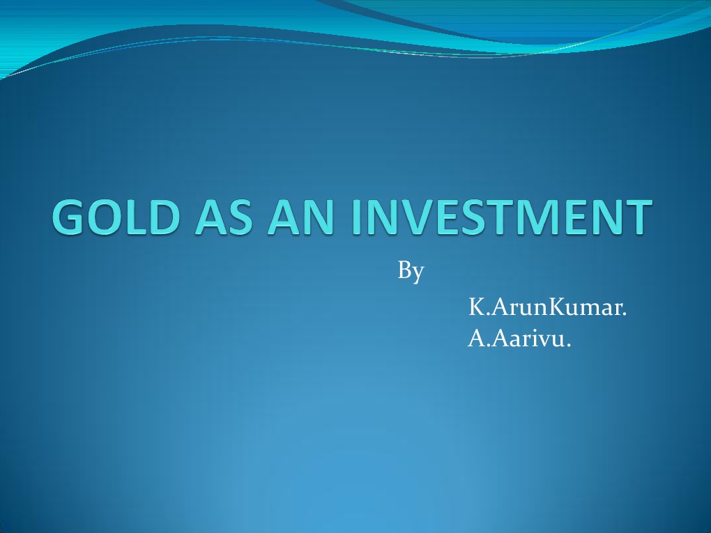 Gold | PDF | Gold As An Investment | Gold