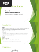 Understanding Reflux in Distillation | PDF | Distillation | Laboratories