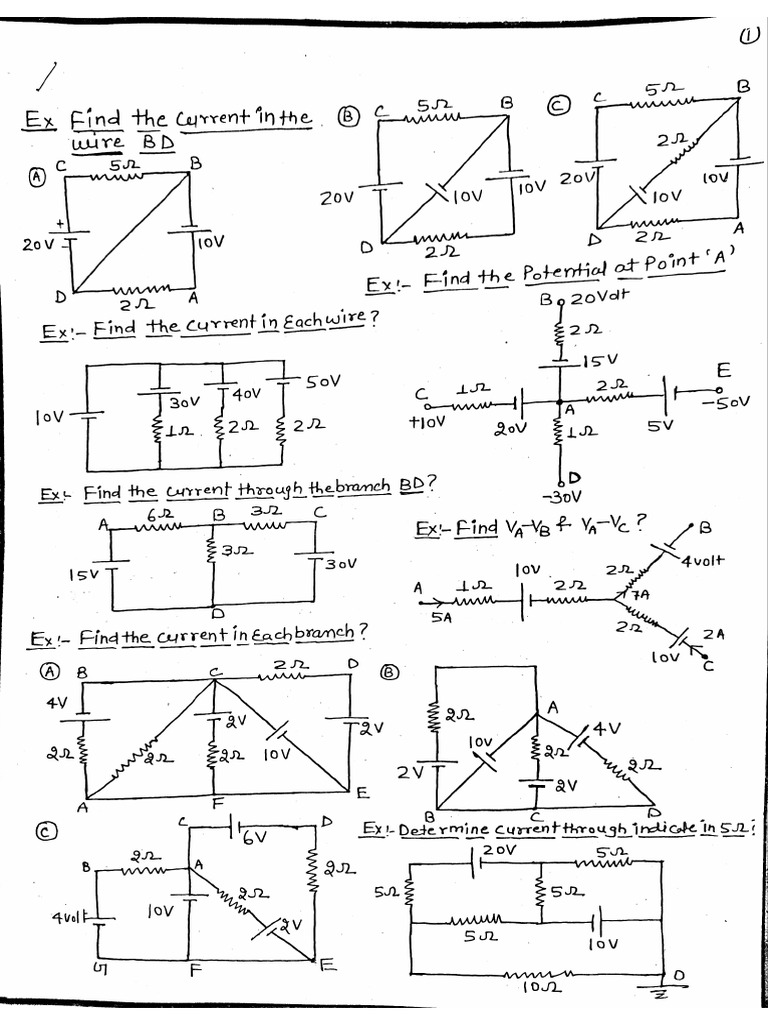 Circuit Solving | PDF